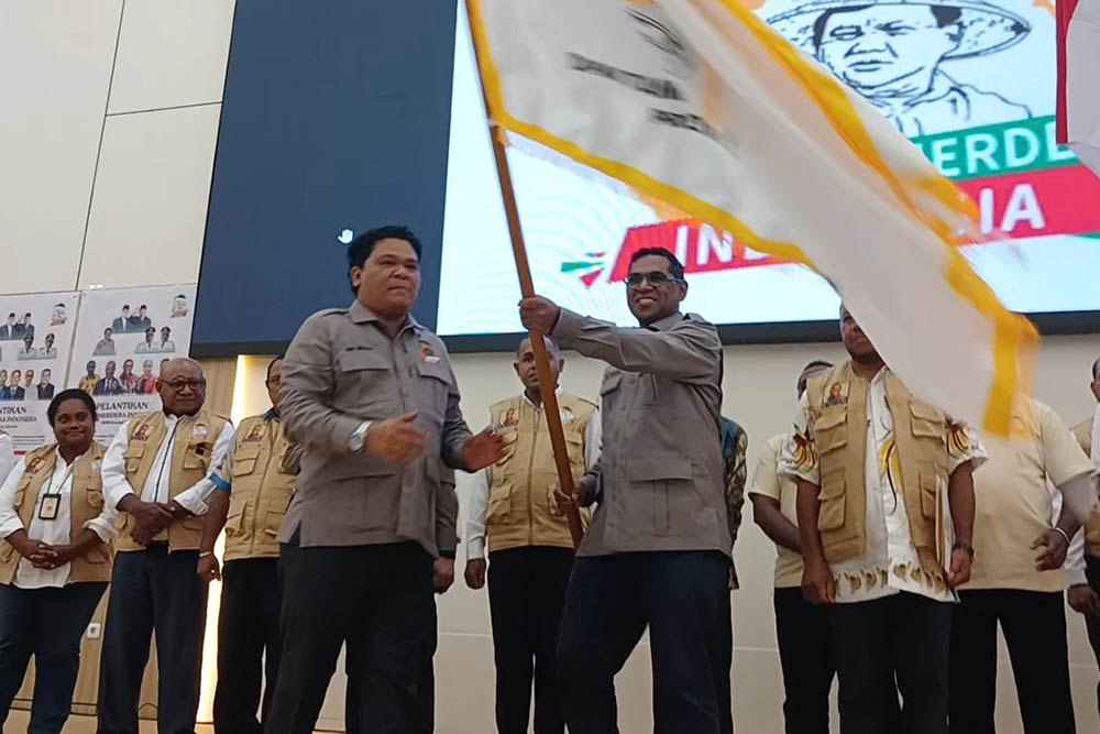 Lantik Pengurus DPW Tani Merdeka Papua, Don Muzakir: Presiden Prabowo ...