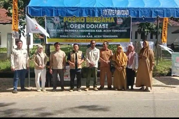 Tani Merdeka Indonesia Buka Posko Bantuan Korban Banjir di Aceh, Sumut ...