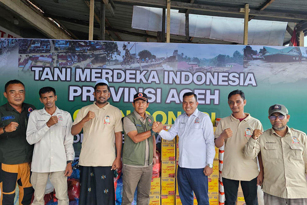 Tani Merdeka Indonesia Buka Posko Bantuan Korban Banjir di Aceh, Sumut ...